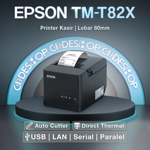 Jual Printer Kasir Epson TMT82X Thermal LAN Ethernet TMT82 X TM-T82 X ...