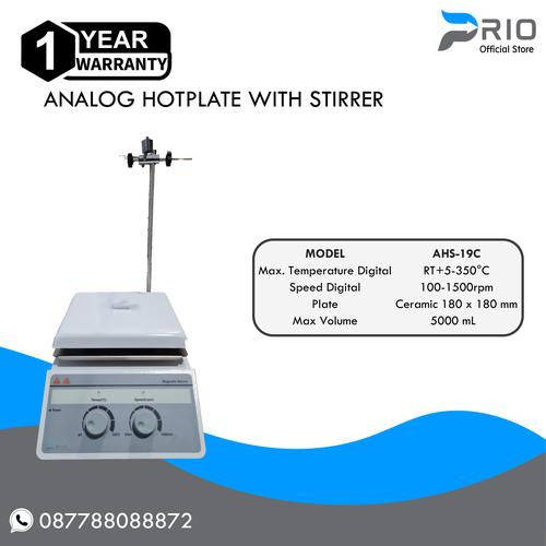 Jual Analog Hotplate dengan Sttirer Ceramic Alat Hot Plate Laboratorium ...