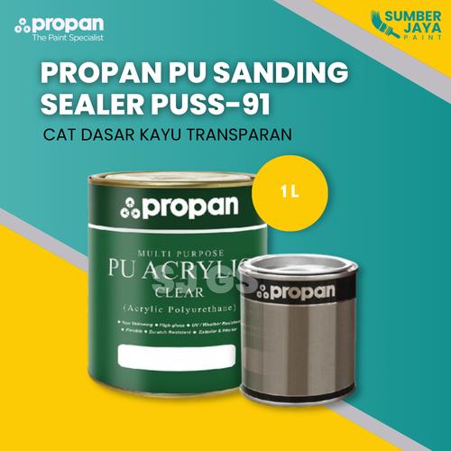 Jual CAT DASAR KAYU TRANSPARAN PROPAN PU SANDING SEALER PUSS-91 1L ...