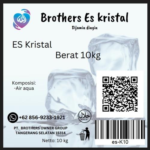 Jual es kristal 10kg per plastik ice cristal - Kota Tangerang Selatan ...