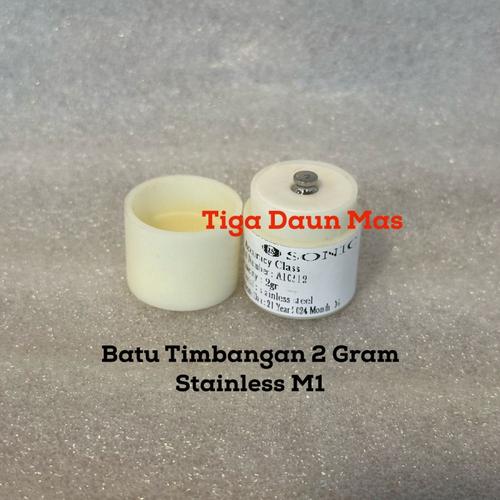 Jual Batu Timbangan Stainless Sonic 2 Gram M1 Anak Timbangan 2 Gram M1 - Jakarta Barat - Mr ...
