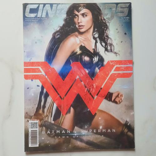 Jual Majalah Cinemags : Cover Gal Gadot Wonder Woman - Kota Tangerang ...