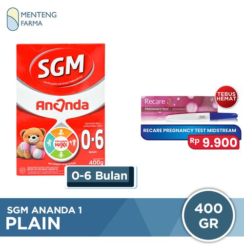 Jual SGM Ananda 1 (0 - 6 Bulan) Formula Bayi Bubuk 400 Gram - Jakarta ...