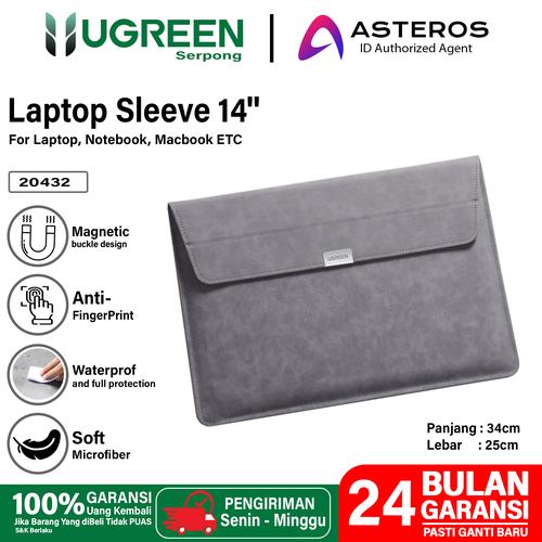 Promo UGREEN Tas Laptop Sleeve Macbook iPad 11 13 14 15 inch Leather ...