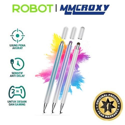 Jual Robot RSP01 Stylus Pen Universal 2 in 1 Capacitive For Mobile ...