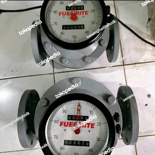 Jual FLOWMETER OIL OVAL GEAR FUEL RITE 2 INCH FLANGE ORIGINAL - Kota ...