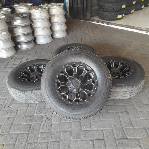 Jual Velg Mobil Bekas Ring 16 GOKU HSR R16X8 Lubang 6 ET15 BAN 265 70 R16 - Kota Surabaya - Toko ...