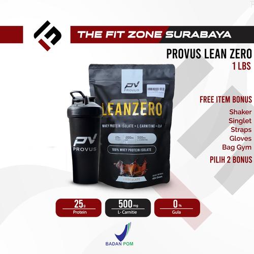 Jual Provus Lean Zero 1 Lbs Whey Protein Isolate Plus Fat Burner - Kota ...