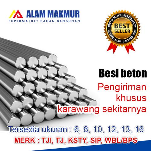 Jual Besi Beton 6 mm 8 mm 10 mm 12 mm 13 mm ulir - WBL BESI 10 FUL ...