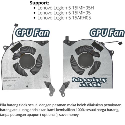 Jual Kipas Fan Internal Lnovo Legion 5 15IMH05H 15IMH05 15ARH05 new - GPU Fan - Jakarta Pusat ...
