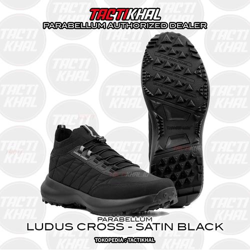 Jual Sepatu PARABELLUM LUDUS CROSS - SATIN BLACK - Original Parabellum ...