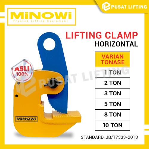 Jual Lifting Clamp Hook Horizontal 1 2 3 5 8 10 TON MINOWI Alat Angkat Plat - 1 TON - Jakarta ...