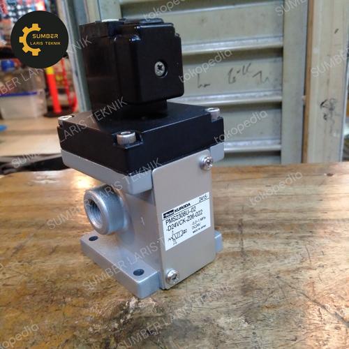 Jual SOLENOID VALVE PARKER KURODA PMS2308U-02-D24VCK-Z06-022 1/4" 24VDC ...