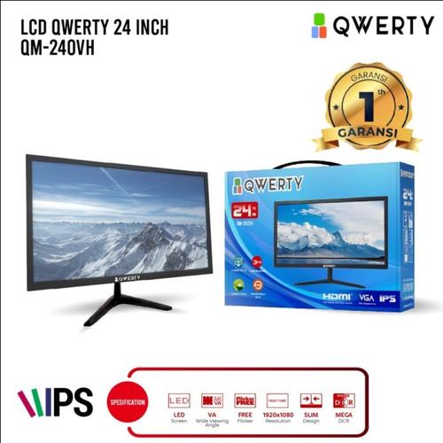 Jual MONITOR LED 24 INCH IPS 75HZ FHD QWERTY / LED IPS QWERTY 24 INCH ...