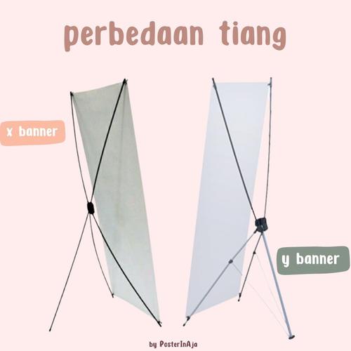 Jual Cetak Print Custom X Banner Y Banner Flexi Korcin FREE DESIGN ...