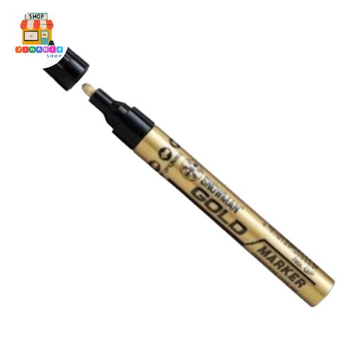 Jual SPIDOL SNOWMAN PERMANENT WARNA GOLD - EMAS - Silver - Jakarta ...