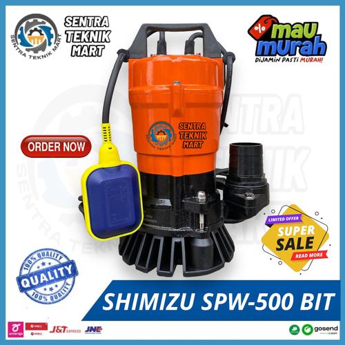 Jual SHIMIZU SPW 500 BIT 2inch 500Watt Pompa celup air kotor otomatis ...