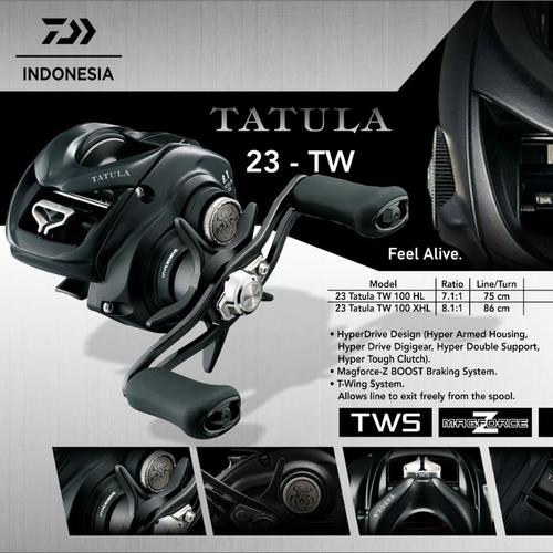 Jual Daiwa Tatula TW 100HL / 100XHL LIMITED Special Anniversary 10Th 2024 - 100XHL - Kab. Hulu ...