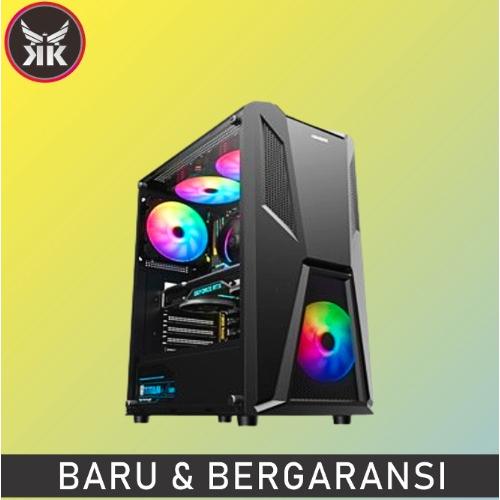 Jual CASING NYK NEMESIS T33 TRITON BLACK FREE 4F RGB - NON PSU - Kota Malang - Kios Komputer ...