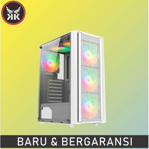 Jual CASING NYK NEMESIS T55 ARKAIS WHITE FREE 3F RGB - NON PSU - Kota Malang - kios-komputer ...