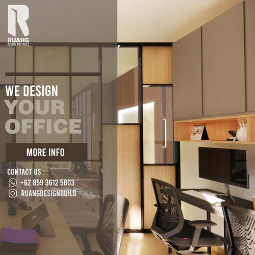 Jual Design Interior Ruang Kantor - Kab. Bekasi - RUANG Interior Design ...