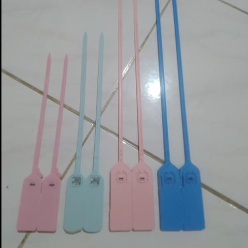 Jual Segel Plastik [Plastic Seal] dengan Logo Barcode dan Serial Number ...