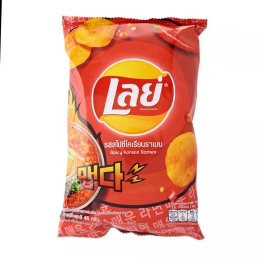 Jual Lays Potato Chips Spicy Korean Ramen (48g) - Kota Batam ...