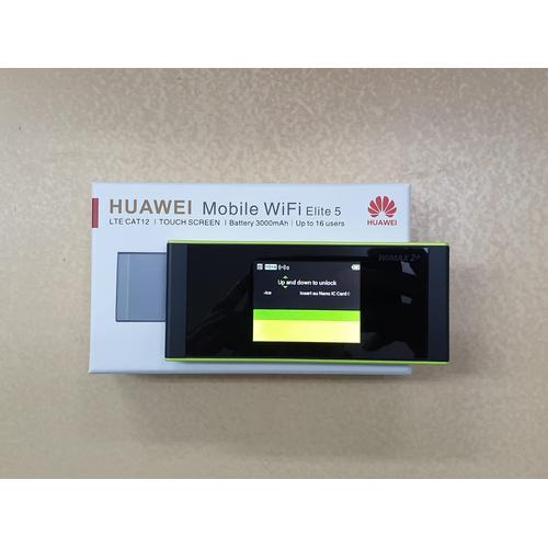 Jual Huawei Modem 4G LTE WiFi Elite 5 W05 Portable Mifi Touchscreen ...