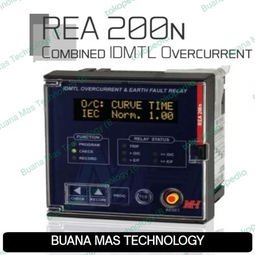 Jual MH RELAY COMBINET IDMTL OVERCURREN RELAY EARTH FAULT RELAY REA200N ...