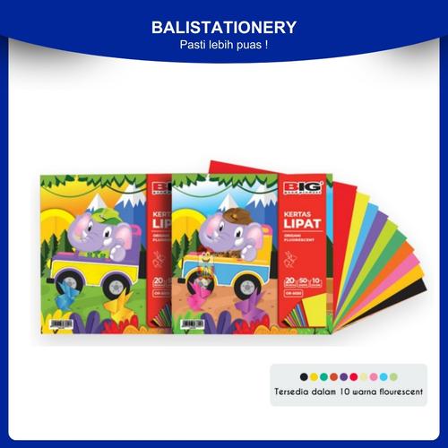 Jual Kertas melipat BIG / Origami Paper 2 sisi Warna Craft Melipat ...