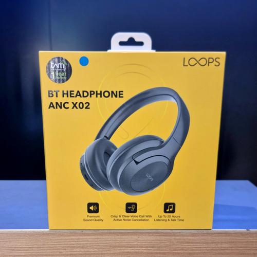 Jual Headphone Bluetooth Loops ANC X02 - Kota Makassar - Nanshop_ID ...