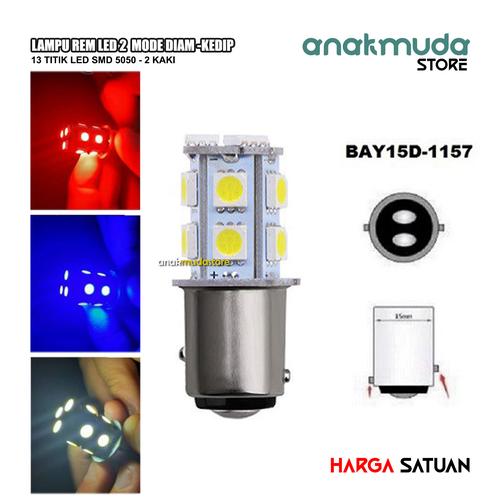 Jual Lampu Rem Stop lamp Led Kedip Flash Variasi Motor Beat Mio Vario ...