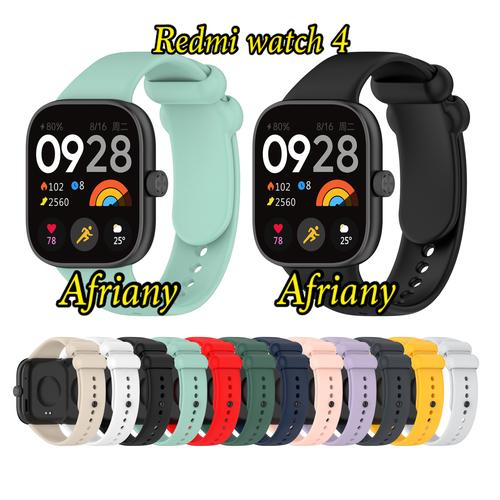 Jual Strap Smartwatch Silikon Redmi Watch 4 Rubber Tali Jam Tangan ...