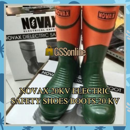 Jual NOVAX 20KV ELECTRIC SAFETY SHOES BOOTS 20 KV SEPATU LISTRIK ...