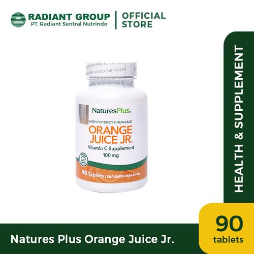 Promo Natures Plus Orange Juice Jr 100mg - 90 Tablet - Jakarta Barat ...
