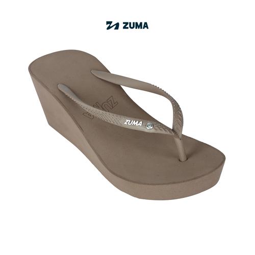 Jual Zuma Kim 3/Sandal Wedges Wanita 7Cm - Kunyit - 40 - Jakarta Utara ...