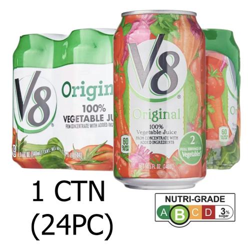 Jual V8 100% Vegetable Juice 1 CTN 24PCS ORIGINAL - 6PC - Kota Tanjung ...