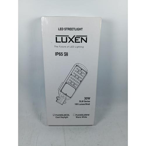 Jual Luxen lampu penerangan jalan led pju slim series 30 watt 50 watt ...