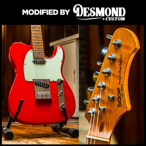 Jual SQOE SETL300 - Four Sound Telecaster Desmond Custom Modification ...