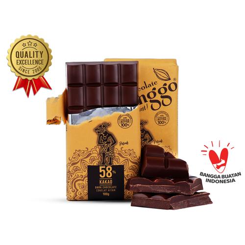 Jual Chocolate Monggo | Dark Chocolate 100g | Coklat Hitam Snack ...
