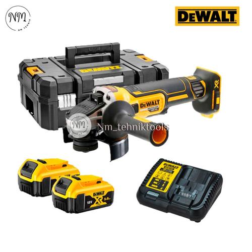 Jual Mesin Gerinda Baterai DeWalt DCG405P2-B1 Cordless Angle Grinder ...