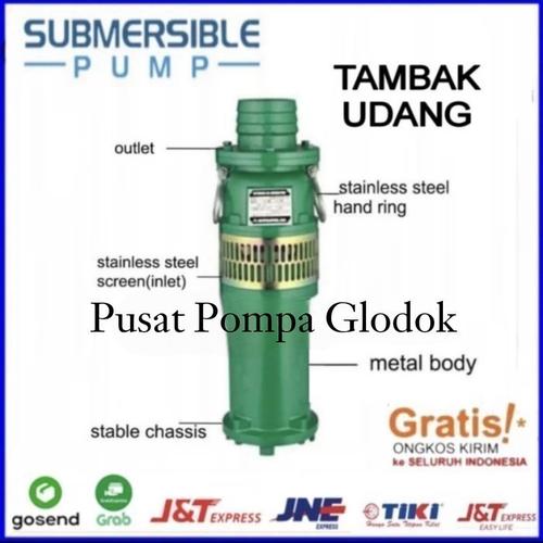 Jual POMPA AIR CELUP TAMBAK UDANG/IKAN 5,5 HP 380V 3"POMPA BANJIR 3INCH ...