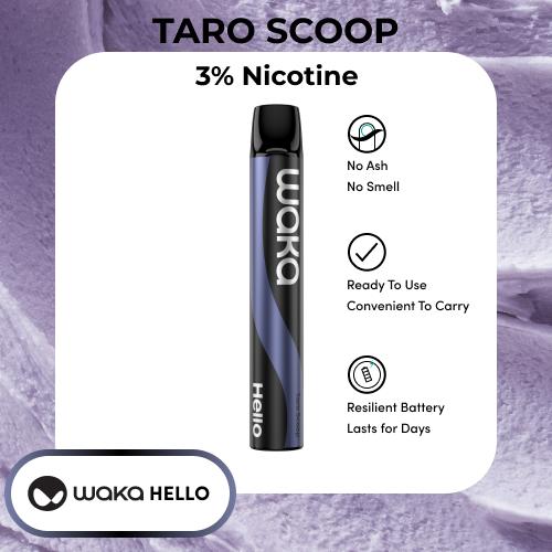 Jual WAKA Hello Disposable Pod - Taro Scoop - Jakarta Utara - RELX ...
