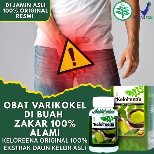 Jual Obat Sakit Buah Zakar Bengkak - Obat Varikokel Keloreena 100% ...