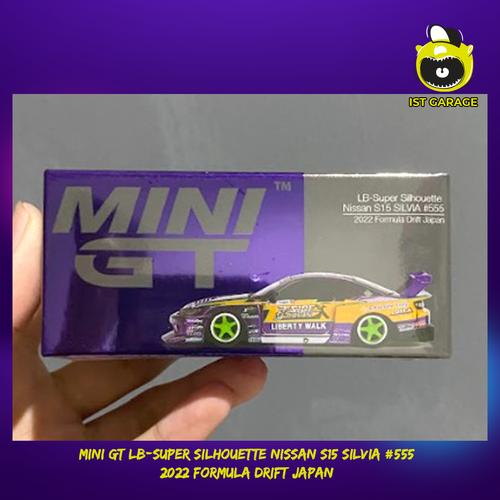 Jual Mini GT 576 LB-Super Silhouette Nissan S15 Silvia #555 2022 - Kota ...