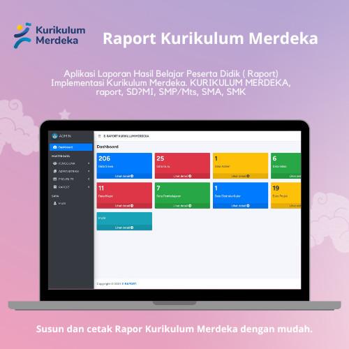 Jual Aplikasi Raport Kurikulum Merdeka SMA/MA/SMK - Jakarta Timur - Toko Multi Era Digital ...