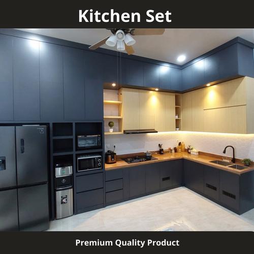Jual KITCHEN SET MINIMALIS ATAS BAWAH CUSTOM - HPL Luar, Multiplek ...