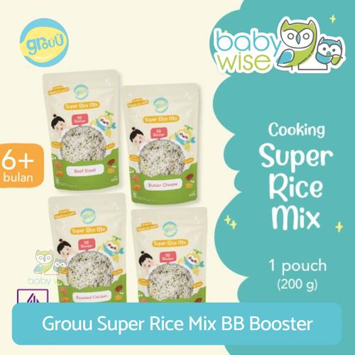 Jual Grouu Super Rice Mix BB Booster - Beras MPASI - Nasi Liwet Teri ...