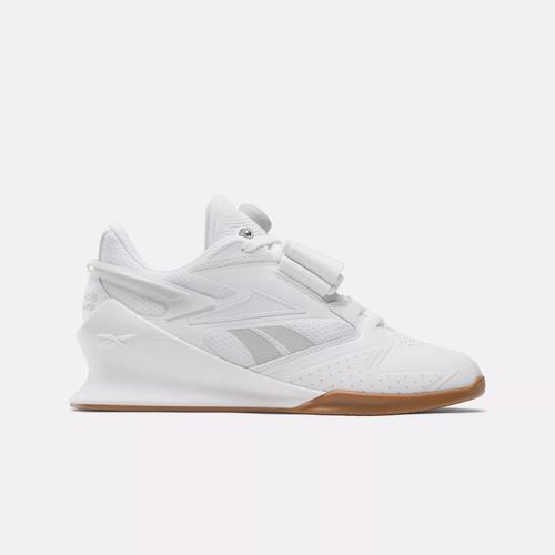 Jual REEBOK Legacy Lifter III Squats Shoes White Gum Sepatu PL Squat ...