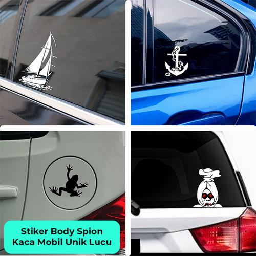Jual Stiker Lucu Unik Kaca Mobil Cutting Sticker Jangkar Kapal ...